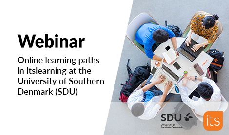 itsConvention: Online learning paths in itslearning at the University of Southern Denmark (SDU)